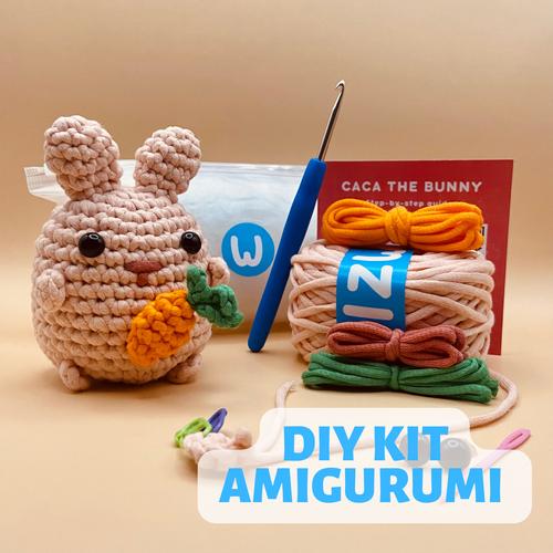 Jual DIY Crochet Kit Amigurumi - Caca The Bunny - Rajut Boneka Pemula ...