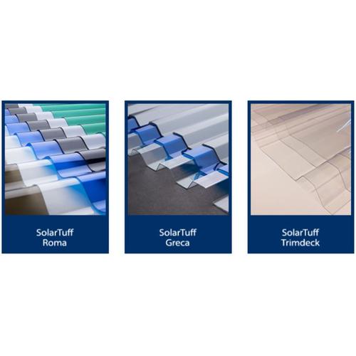 Jual SolarTuff - Atap transparan Gelombang Roma, Greca dan Trimdek ...