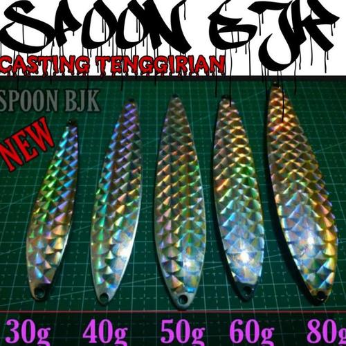 Jual alat pancing"" SPOON TENGGIRI 30,40,60,80 gr "" - KILLER, 80g ...