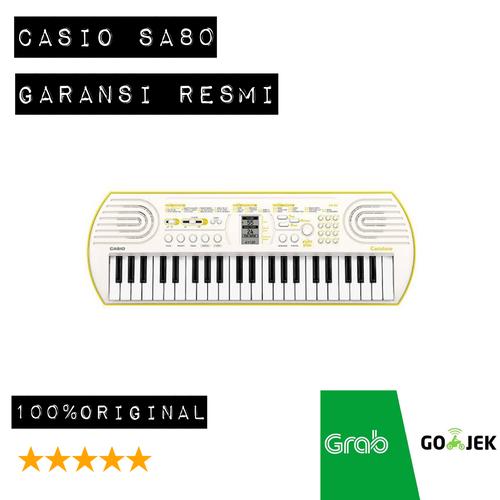 Jual Keyboard CASIO SA-80 / SA80 / SA 80 Garansi Resmi 1 Tahun - Jakarta Barat ...