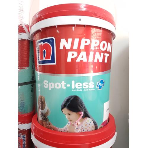 Jual SPOT-LESS PLUS 20 L BRILLIANT WHITE NIPPON PAINT SPOTLESS ...