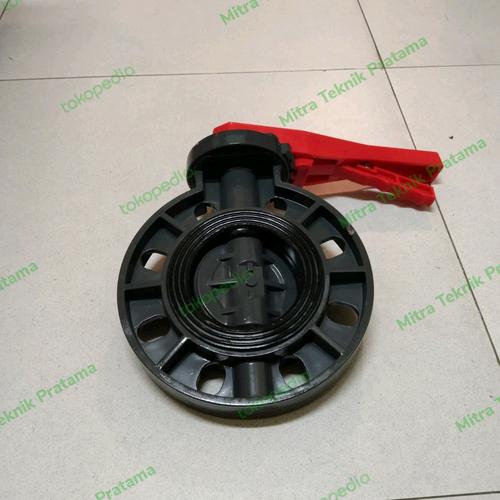 Jual Butterfly Valve PVC 4" inch DN100 JIS 10K - Jakarta Barat - Mitra ...