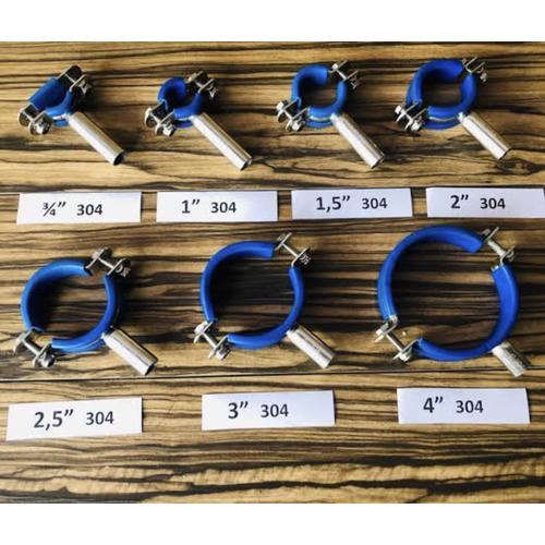 Jual Clamp Pipa Holder SS304 6 " - Clamp Pipa Sanitary - Klem Pipa SS ...