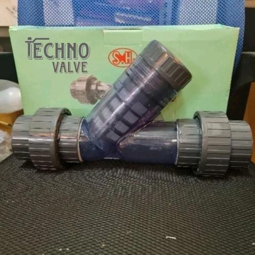 Jual Y STRAINER PVC SOCKET MERK SH UK 1 1/2" INCH / Y STRAINER SOCKET ...
