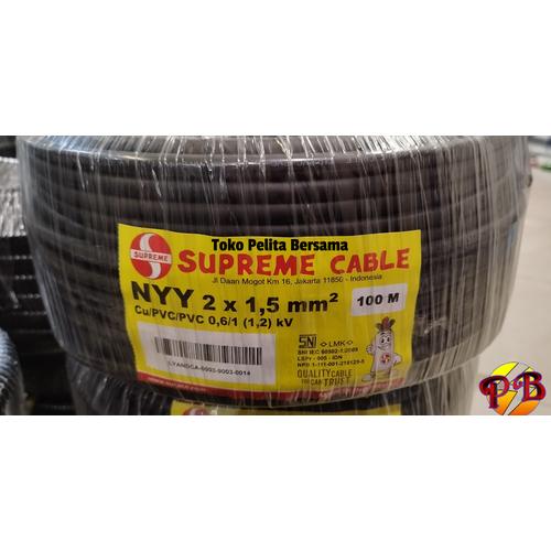 Jual Kabel NYY 2 x 1.5 mm Merk Supreme - 50 Meter - Jakarta Pusat ...