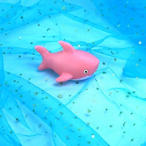 Jual Topper cake toper dekorasi kue ulang tahun anak bentuk hiu warna ...