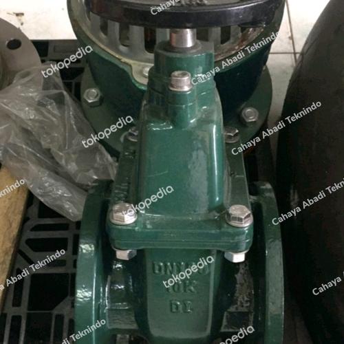 Jual Gala gate valve jis 10k cast iron 2 1/2"inch / GALA Flange 10k ...
