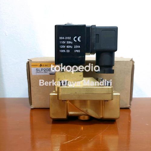 Jual SLP-15 SOLENOID VALVE 2 WAY EMC 1/2" NO AC220V/DC24V - Jakarta Barat - BJM 888 | Tokopedia