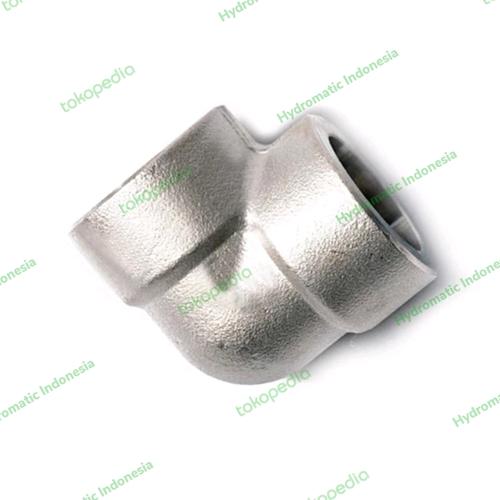 Jual ELBOW SOCKET DRAT 1/8" INCH SS304 DRAT BSPT CLASS 150 - Jakarta ...