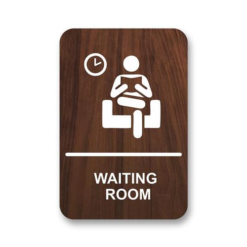 Jual Waiting Room Signage - Papan Penanda Pintu Ruang Tunggu - Door ...