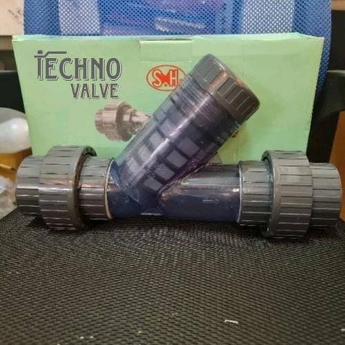 Jual Y STRAINER PVC SOCKET MERK SH UK 3/4" INCH / Y STRAINER SOCKET ...