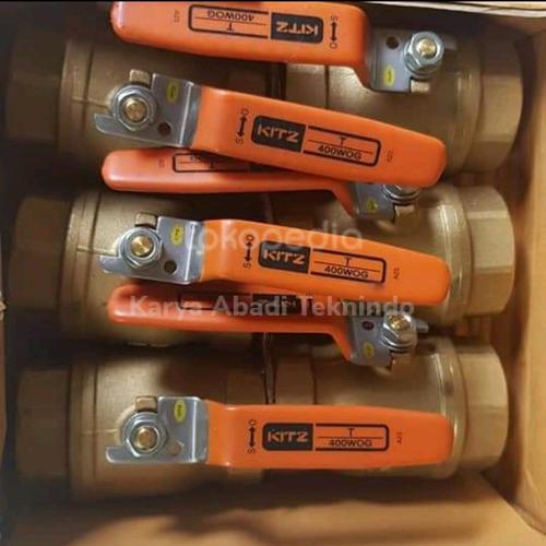 Jual Ball Valve Kitz 2" inch Original Japan - Jakarta Barat - Karya Abadi Teknindo | Tokopedia