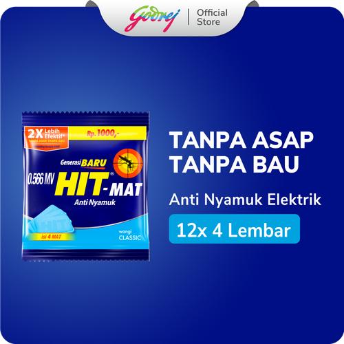 Promo HIT Mat Classic Obat Nyamuk Elektrik [4 Sheets] Basmi Nyamuk ...