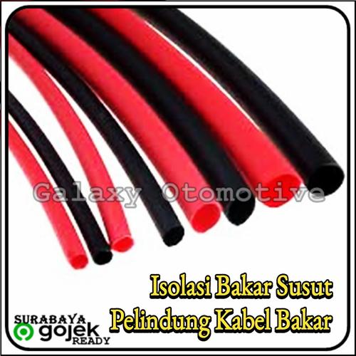 Jual Isolasi Bakar Susut - 4mm - Selang Bakar Pelindung Kabel - Hitam ...