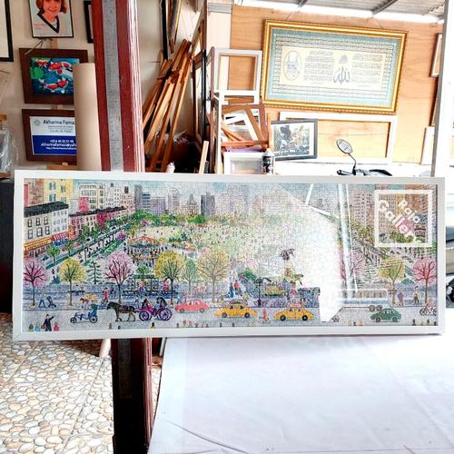 Jual High Quality Akrilik Frame 32x152cm Bingkai Minimalis Polos Tebal ...