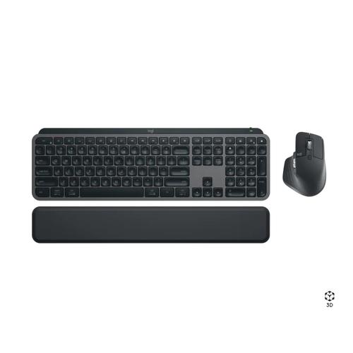 Promo Logitech Master Series MX KEYS S COMBO Mouse Rest Keyboard ...