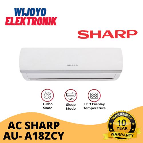 Jual AC SHARP 2 PK AH-A18ZCY / AH-A18ZCYN SHARP AC 2 PK 18 ZCY LOW WATT R32 - UNIT ONLY ...