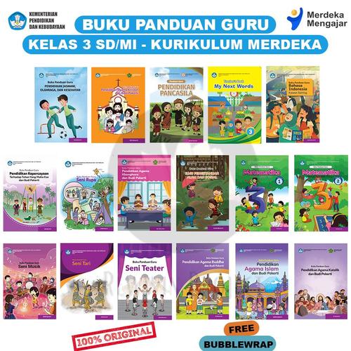 Jual New Buku Panduan Guru Kelas 3 (III) SD/ MI - Kurikulum Merdeka ...