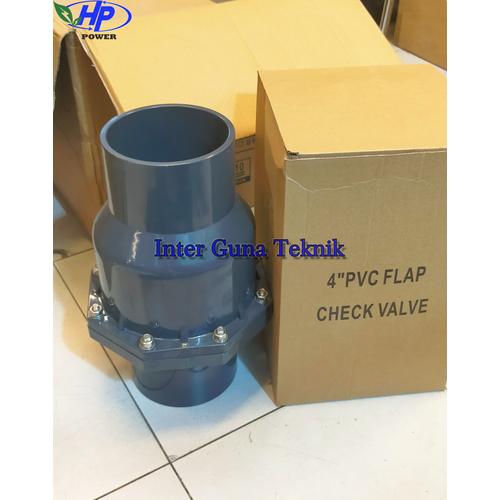 Jual Check Valve PVC 4" inch / Klep tabok socket Valve Pvc - Jakarta ...