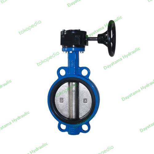Jual BUTTERFLY VALVE 6" INCH GEAR OPERATED CAST IRON SEAT EPDM ...