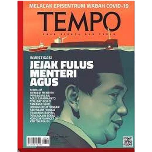 Jual Majalah Tempo JEJAK FULUS MENTERI AGUS ( 30 Maret 2020 ) - Jakarta ...
