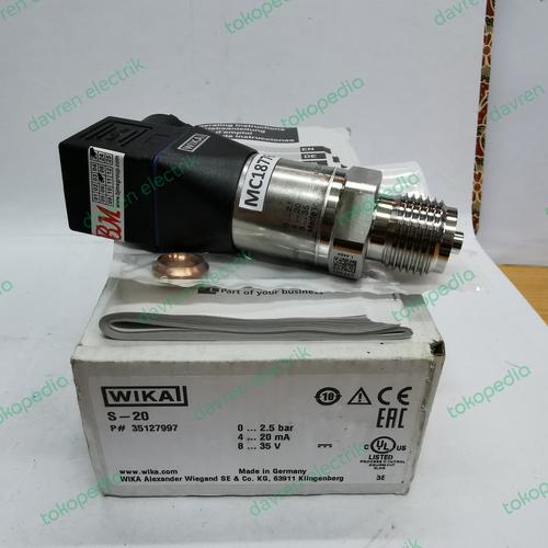 Jual wika pressure transmitter S-20 - Jakarta Barat - davren electrik ...