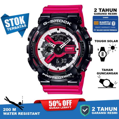 Jual Casio G-Shock GA-110RB-1A g shock ga110 ga 110 original garansi ...