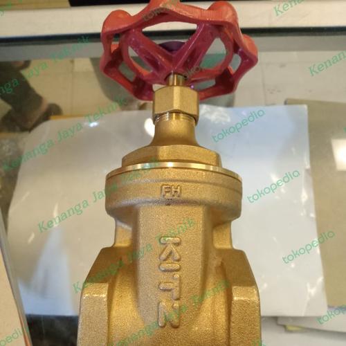 Jual Gate Valve Kitz 1" inch kuningan drat 100% original - Jakarta Barat - Kenanga Jaya Teknik ...