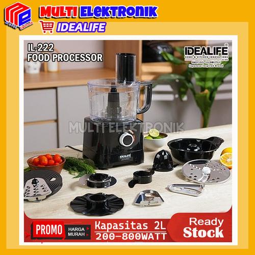 Promo Jumbo Electric Food Processor Multifungsi Idealife IL-222 ...