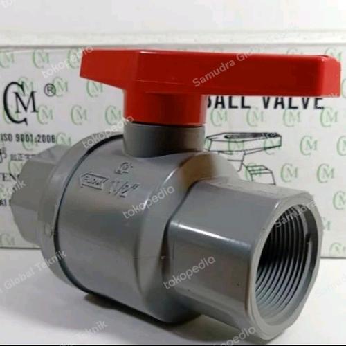Jual Ball Valve Drat PVC 2"inch / Stop kran Drat pvc - Jakarta Barat ...