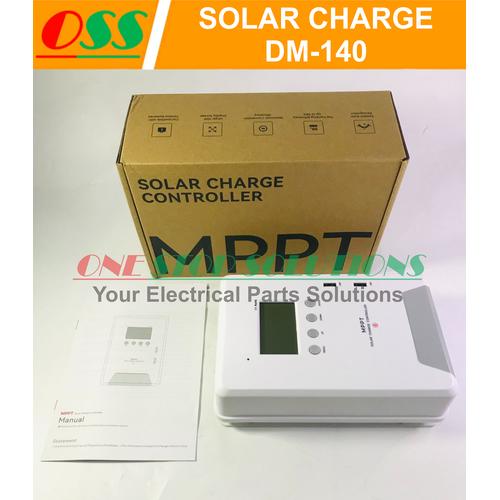 Jual AUTO MPPT SOLAR CHARGE CONTROLLER PANEL SOLAR DM-140 40A 12V 24V ...