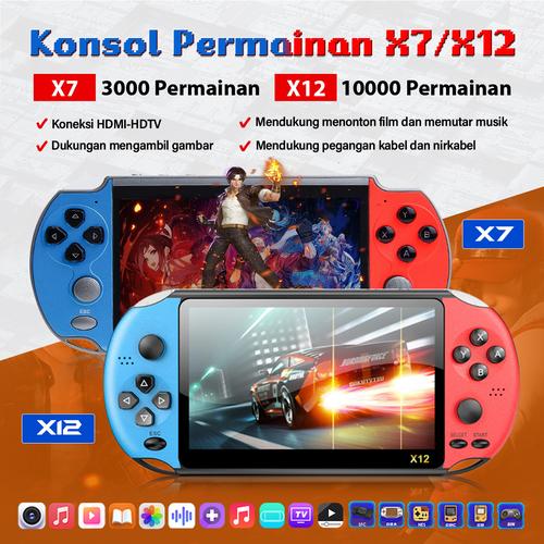 Jual PSP X12 Gameboy 8GB bawaan 10.000+ game 5,1 inci handheld game ...