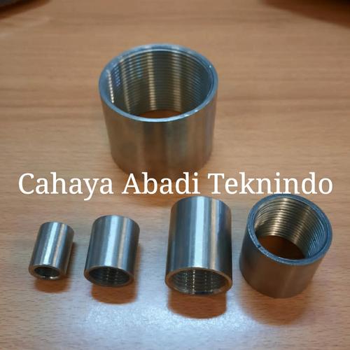 Jual Socket stainless drat 2"inch / Coupling SS304 Class 150 - Jakarta ...