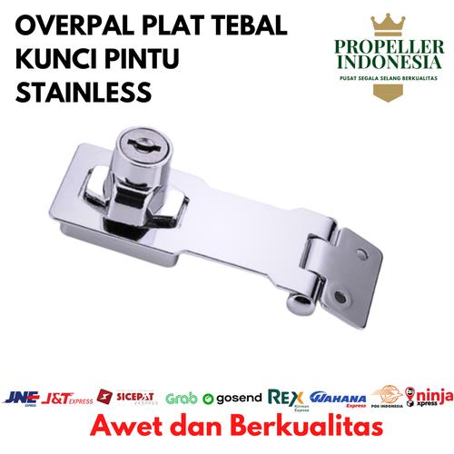 Jual Overpal Plat Tebal Kunci Pintu Stainless - 4 INCH - Jakarta Utara ...
