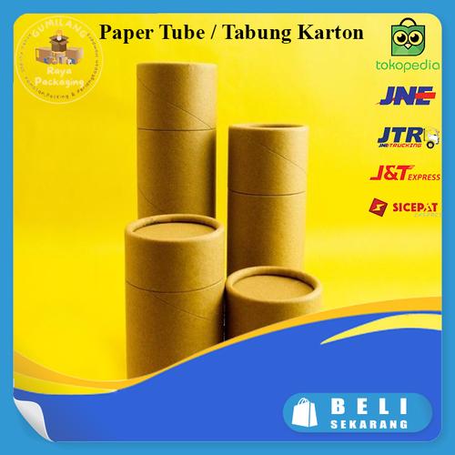 Jual Paper Core Selongsong Tabung Packing Kertas Paper Tube Uk. 6.5 x ...