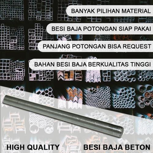 Jual EELIC BEB-D8S BESI BETON BULAT POLOS STAINLESS STEEL 100CM - Kota ...
