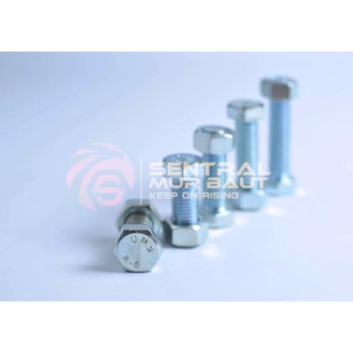 Jual MUR BAUT 4.6 BESI M14 X 50 PUTIH UCP KUNCI 22 P2.00 ZINC PLATED - Kota Surabaya - SENTRAL ...