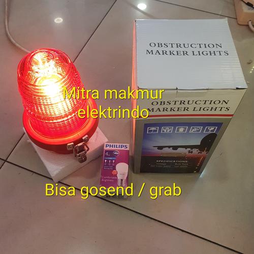 Jual lampu tower led philipss / obstruction marker lights led lamp ...