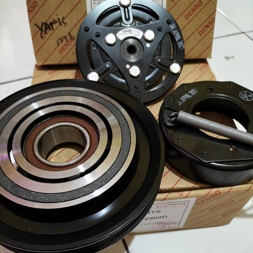 Jual pulley puley pully puly kompresor kompressor ac toyota new vios ...