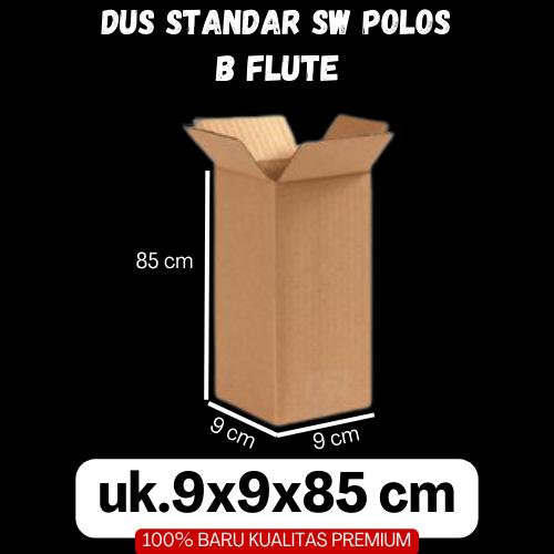 Jual DUS STANDAR SW POLOS CUSTOM UKURAN 9x9x85 CM LEM - Jakarta Barat ...