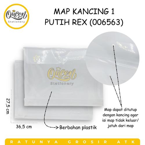 Jual MAP KANCING 1 REX / MAP PLASTIK / MAP DOKUMEN/ FILE CASE/ MAP FILE ...