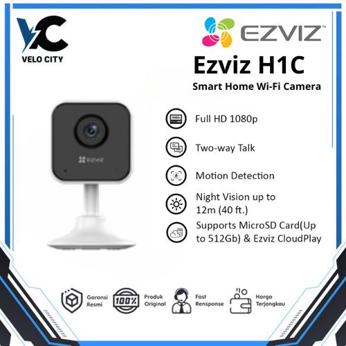 Promo CCTV Smart Home Ezviz H1c Wifi IP Camera Indoor CCTV Type C ...