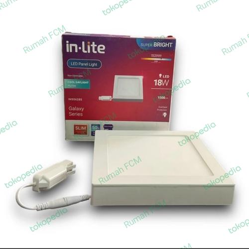 Jual Lampu Downlight Panel Light LED Outbow Kotak 18w Inlite INSS628S ...