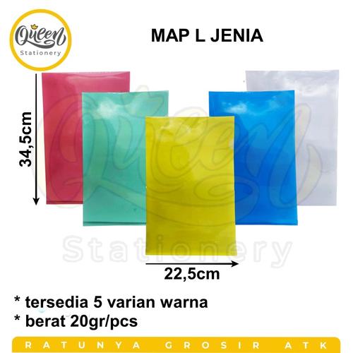 Jual MAP L JENIA/STOPMAP MIKA/FILE FOLDER/STOPMAP WARNA/ FILE CASE ...