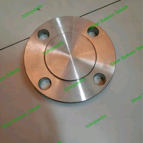 Jual Blind Flange Stainless SS304 ANSI 150 6" Inch - Flange Buta SS304 ...