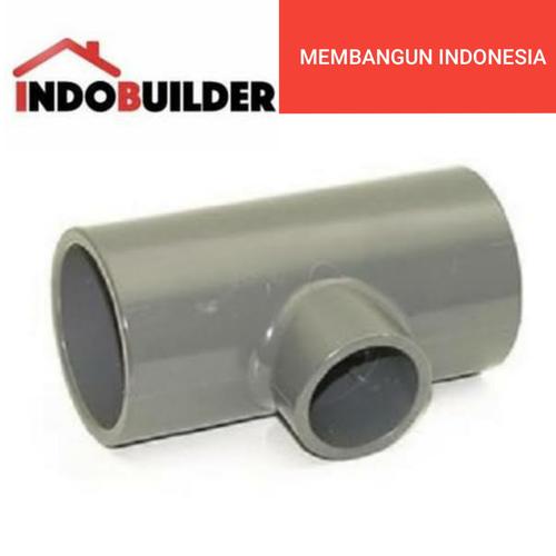 Jual VLOK TEE PVC 2 X 1/2 INCH AW TEBAL / REDUCER TEE PVC - Kab ...
