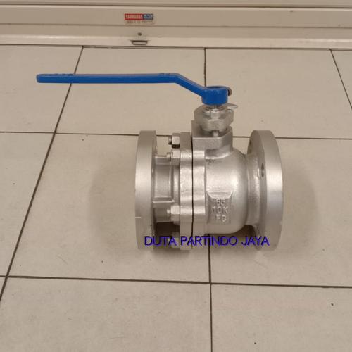 Jual Ball Valve / Stop Kran Cast iron Besi Flange JIS 10K 4 inch DN 100 - Jakarta Barat - Duta ...