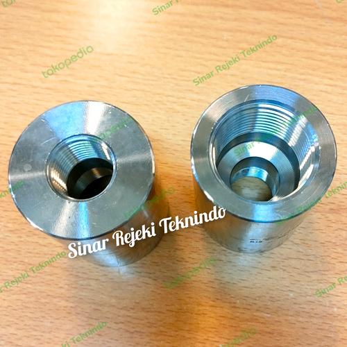 Jual Reducer SS304 Class 3000 3/4" x 1/2" inch / Vlok sock Stainless ...