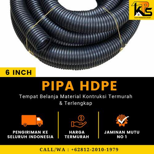 Jual Pipa Perforated - Pipa Hdpe Corrugated - Geopipe 6 Inch Per Roll ...