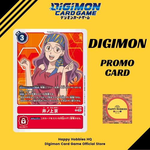 Promo Digimon Card Game P-126 Inoue Miyako promo - Kota Surabaya - Happy Hobbies HQ SUB | Tokopedia